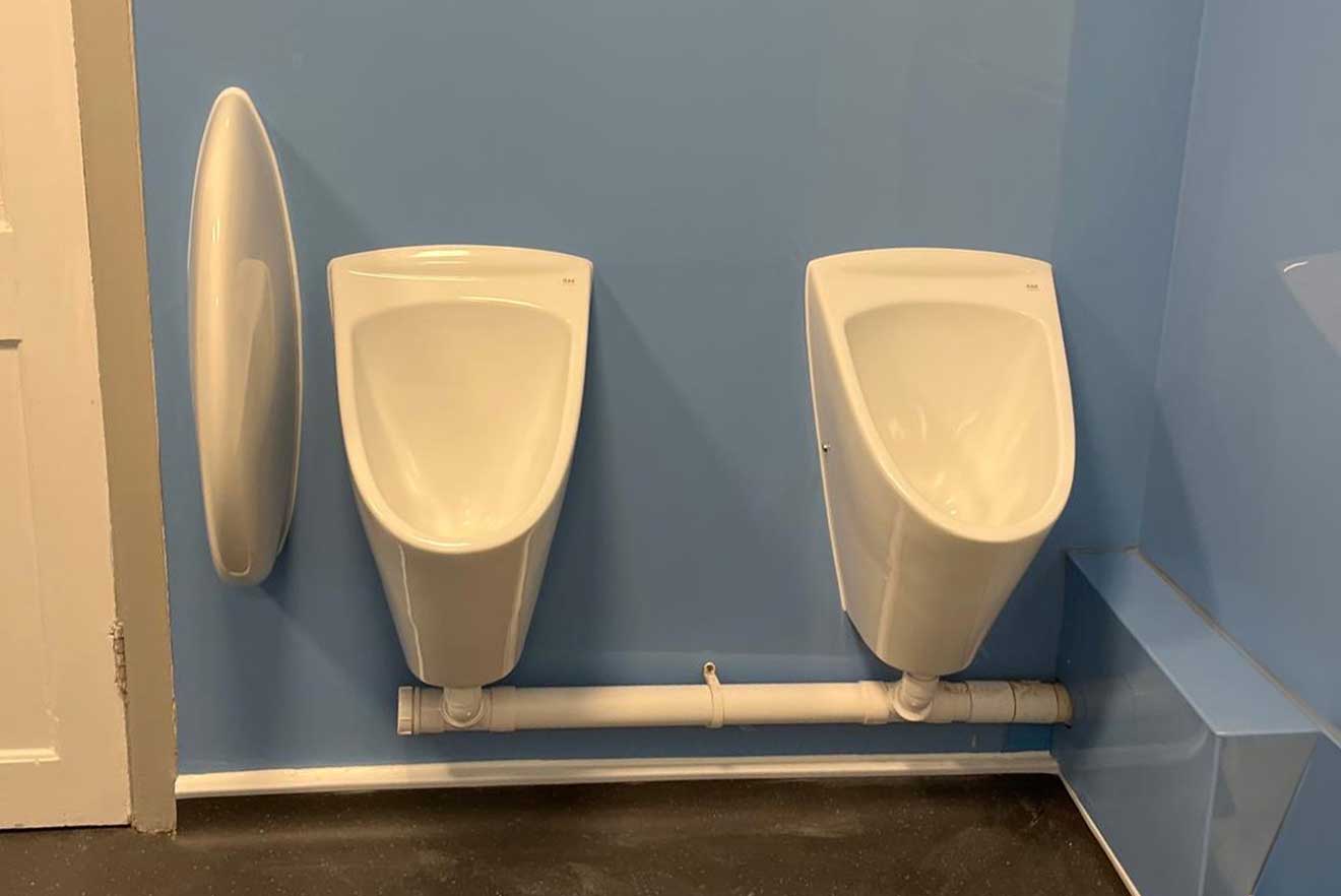 Toilet Core Refurbishment at Greenwich University - PHG Mechanical